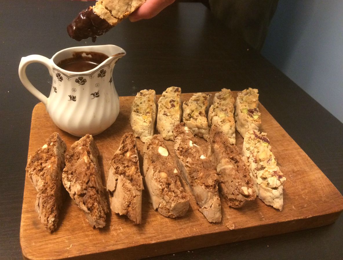 AlyssiaRose: Blogger Bake Along to GBBO: Two Types of Biscotti