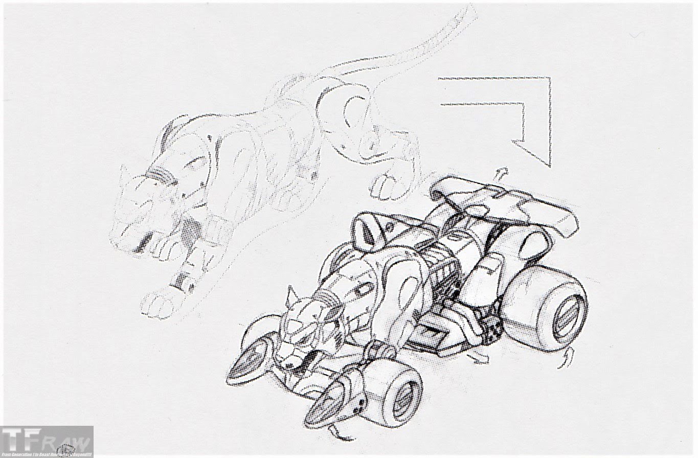 Beast Wars Toy Concept Designs