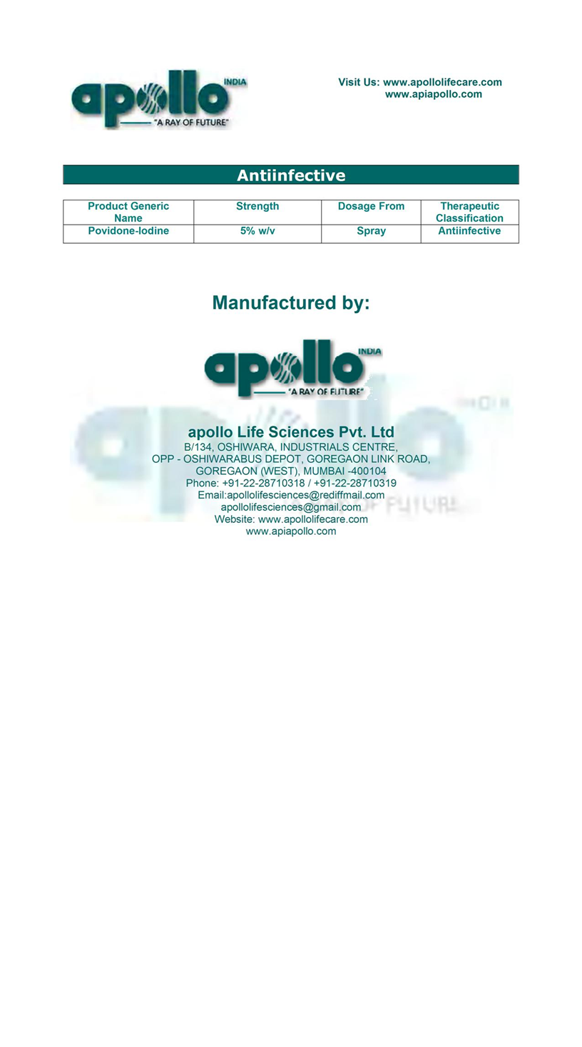 apolloAntiinfective Products | apollo lifesciences