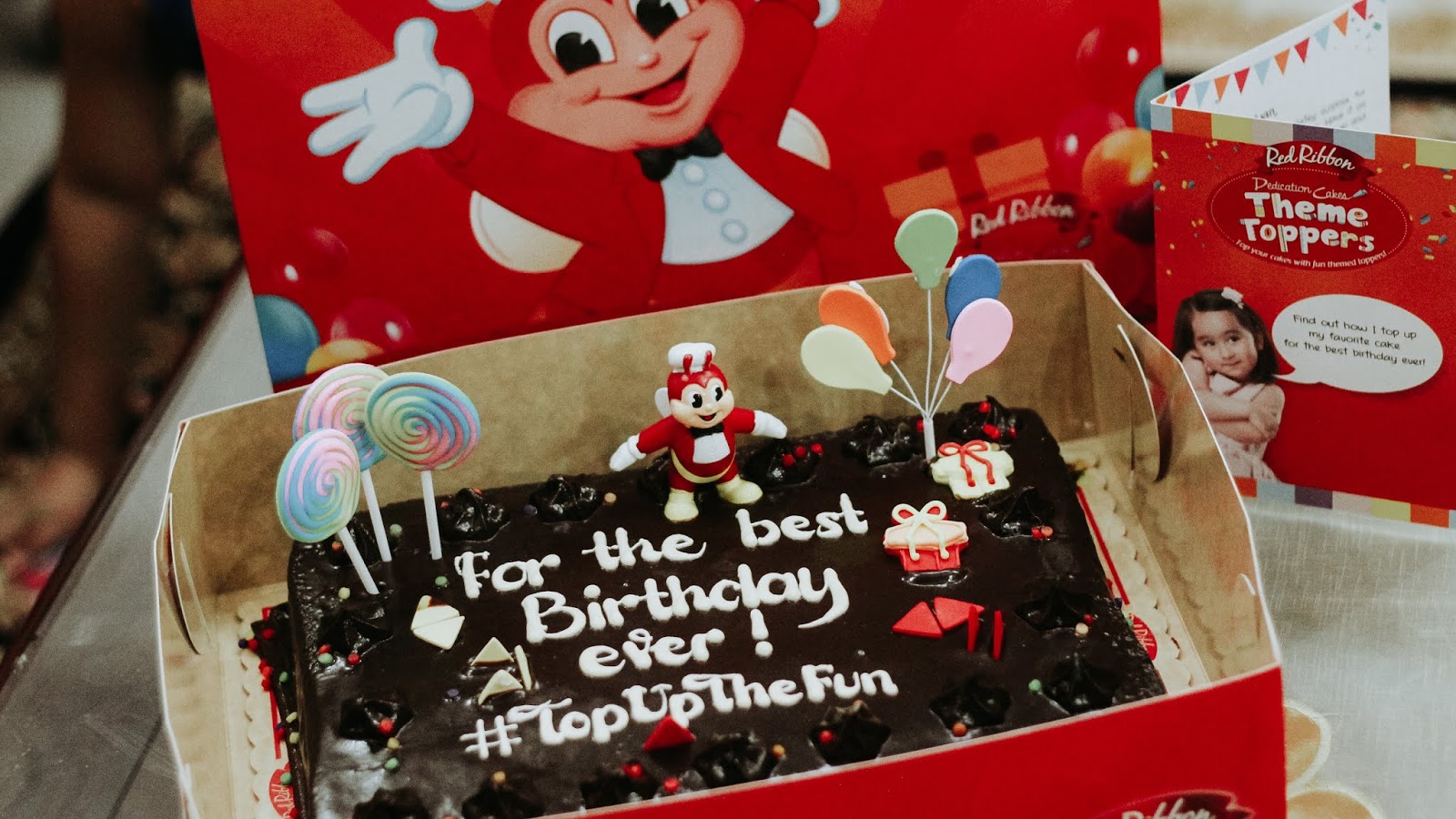 Top up the Fun with the Red Ribbon Dedication Cake Theme Toppers ...