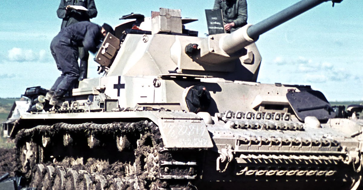 World War II in Color: Panzer IV of Panzer-Abteilung 8