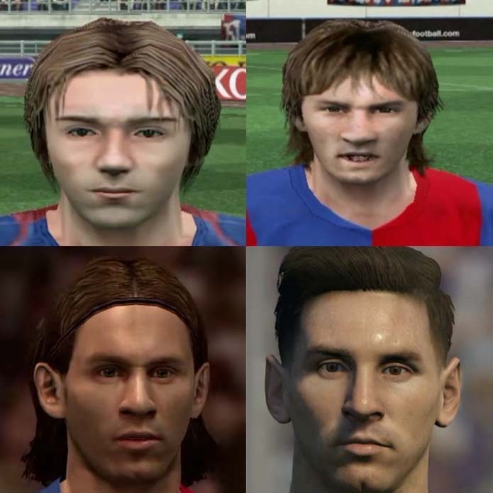 PES-UP EDIT: PES16 - EVOLUÇÃO GRÁFICA DOS JOGADORES