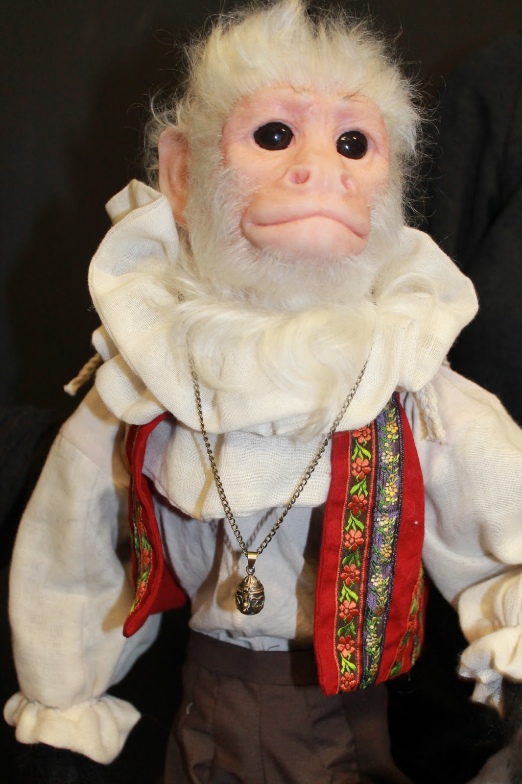 Fabric Pig Snouts: Marco Monkey Puppet