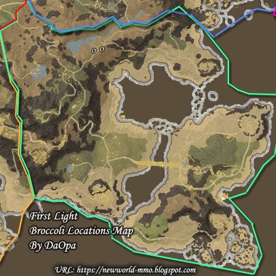 New World: First Light broccoli map