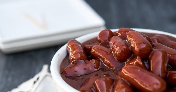 Crock-Pot Grape Jelly Cocktail Hot Dogs | anderson + grant