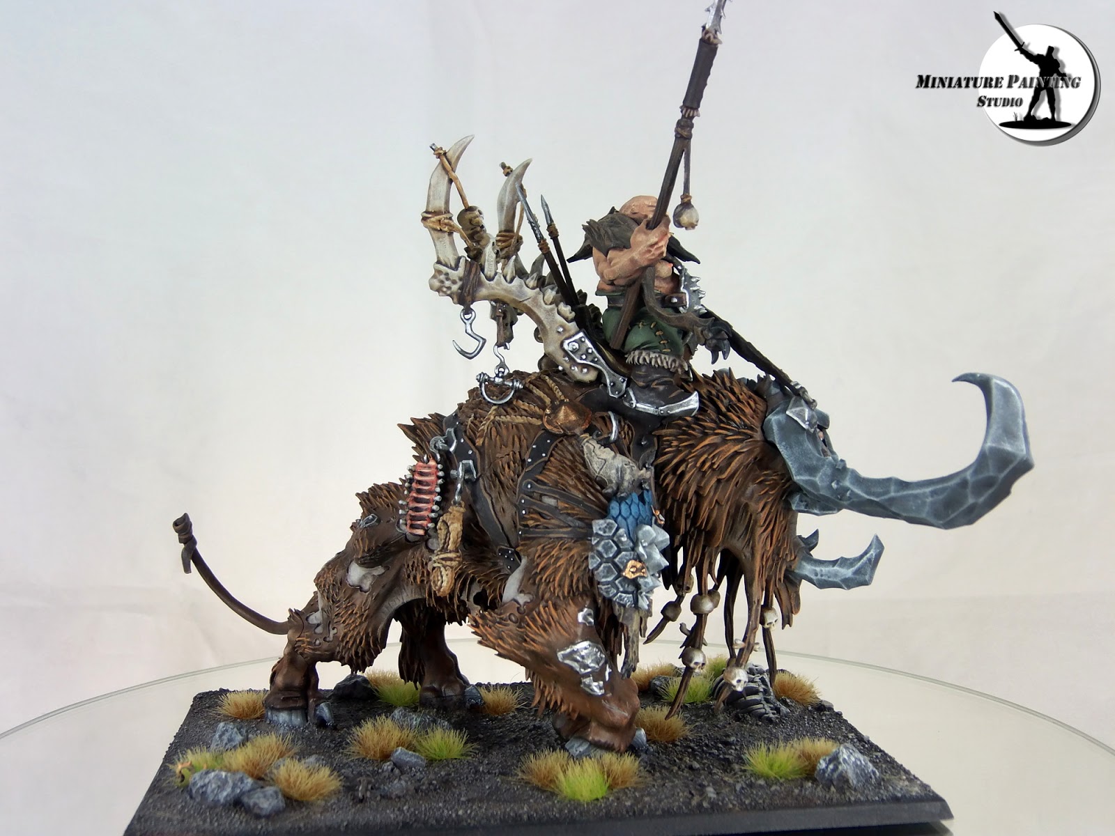 Miniature Painting Studio: Frostlord on Stonehorn Beastclaw Raiders ...