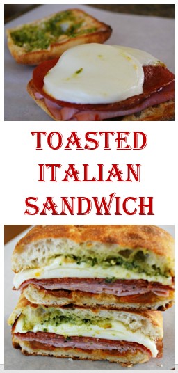 QUICK and EASY TOASTED ITALIAN SANDWICH - The Best Recipes