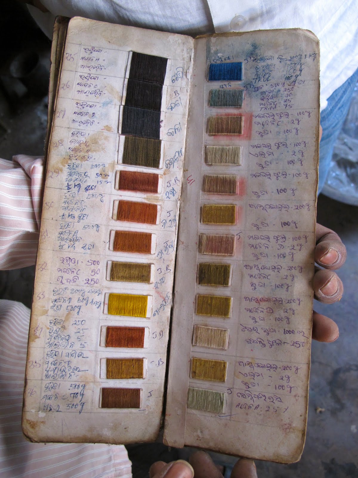 AtelierOM: journals of color, hands full of nature