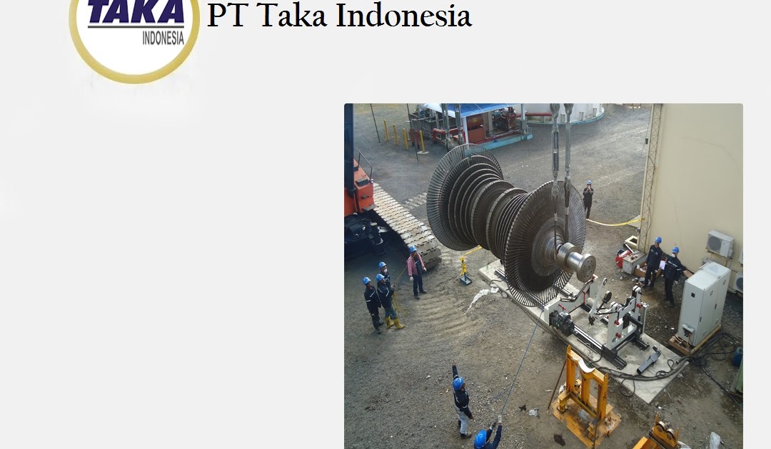 Lowongan Kerja Gelar S1 PT Taka Indonesia Desember 2021