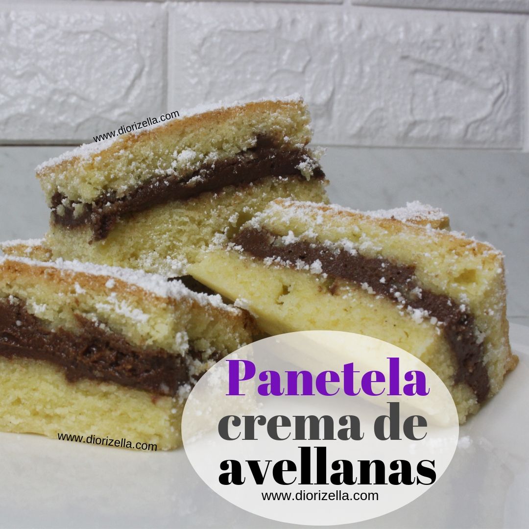 Diorizella En Casa: Receta Panetela de Crema de Avellanas #Nutella