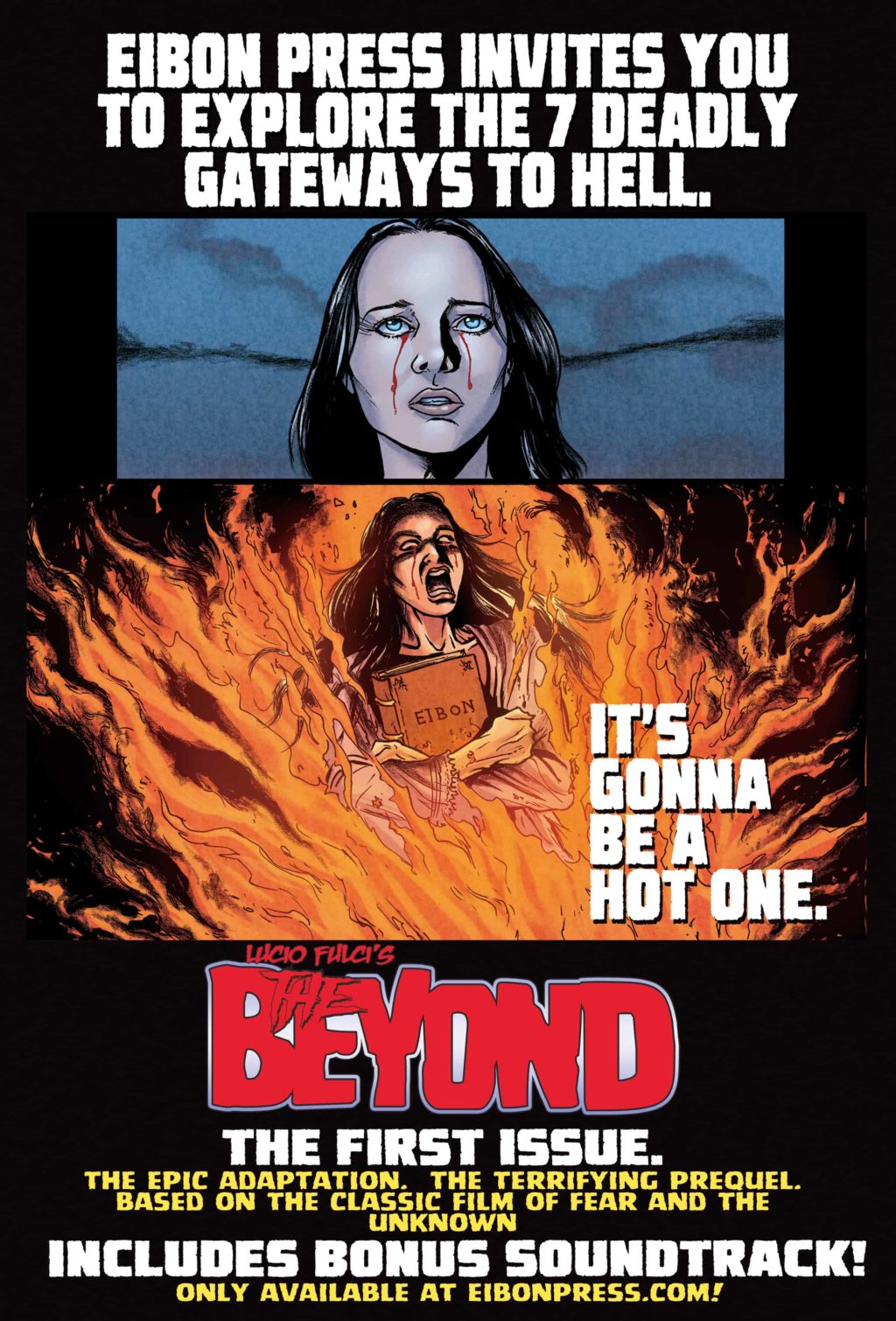 ADAPTACIÓN AL CÓMIC DE "EL MÁS ALLÁ" - IMAGENES Y TRÁILER