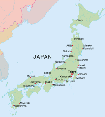 Japan Map: Song For Seji Kojima