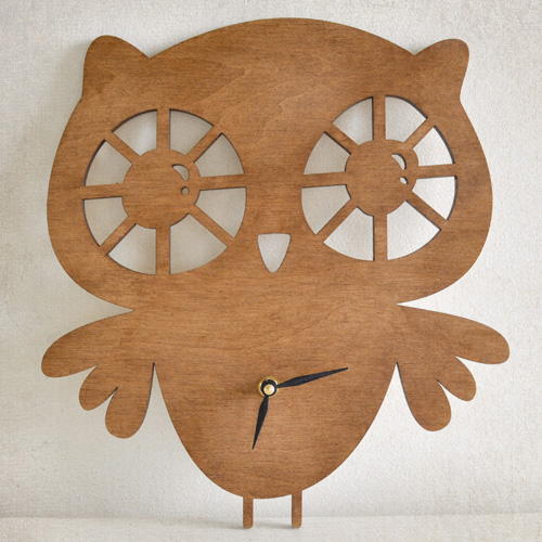 My Owl Barn: Say Hello: Clock