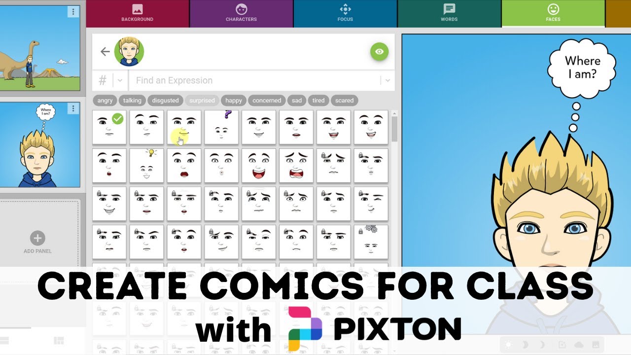 PIXTON, NUEVA HERRAMIENTA PARA ELABORAR CÓMICS