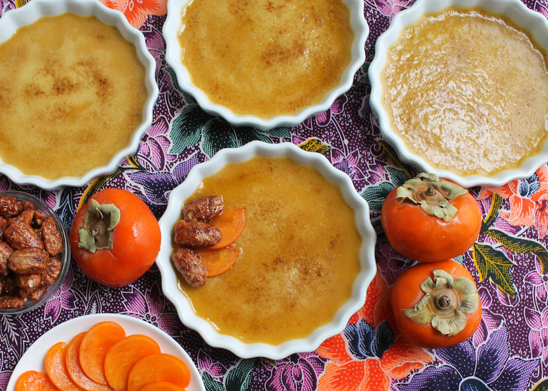 Food Lust People Love: Spiced Persimmon Crème Brûlée