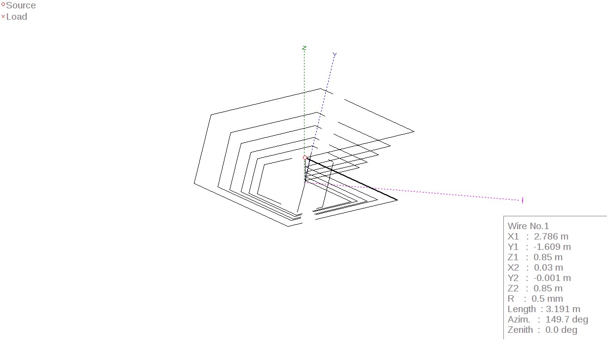 M1KTA's QRP ham radio blog: MMANA-GAL Hex Beam