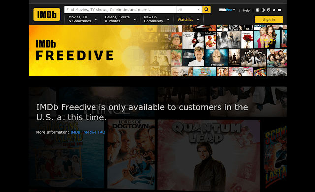 IMDb lanza Freedive, su plataforma de streaming gratis | CompuTekni
