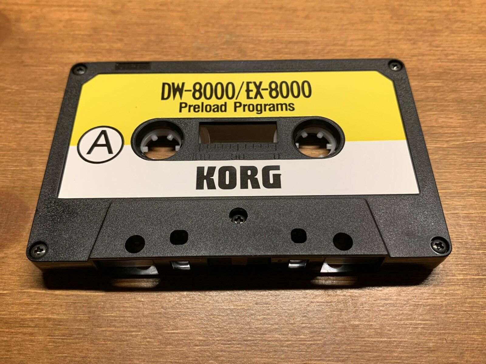 MATRIXSYNTH: KORG DW-8000 | EX-8000 Preload Programs Cassette Tapes