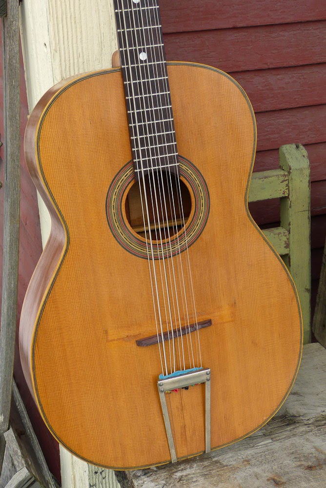 1950s Hollywood Bajo Quinto Conversion