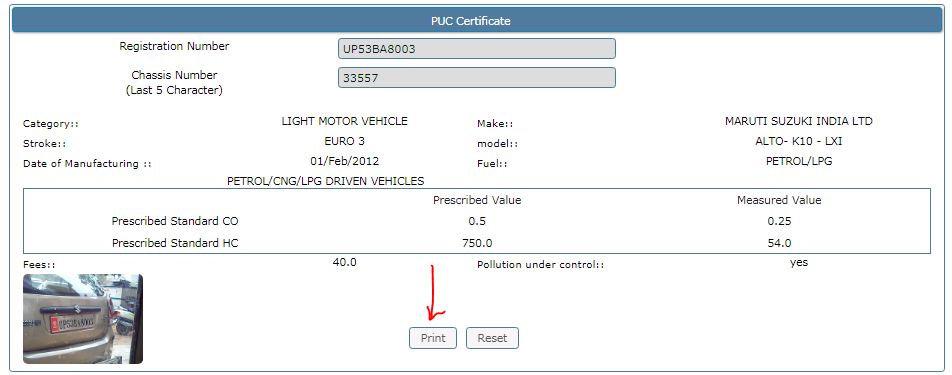 How To Get a PUC Certificate? || Pradushan Certificate Download || How ...