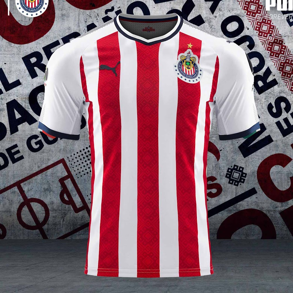 Chivas 17-18 Home Kit Revealed - Footy Headlines
