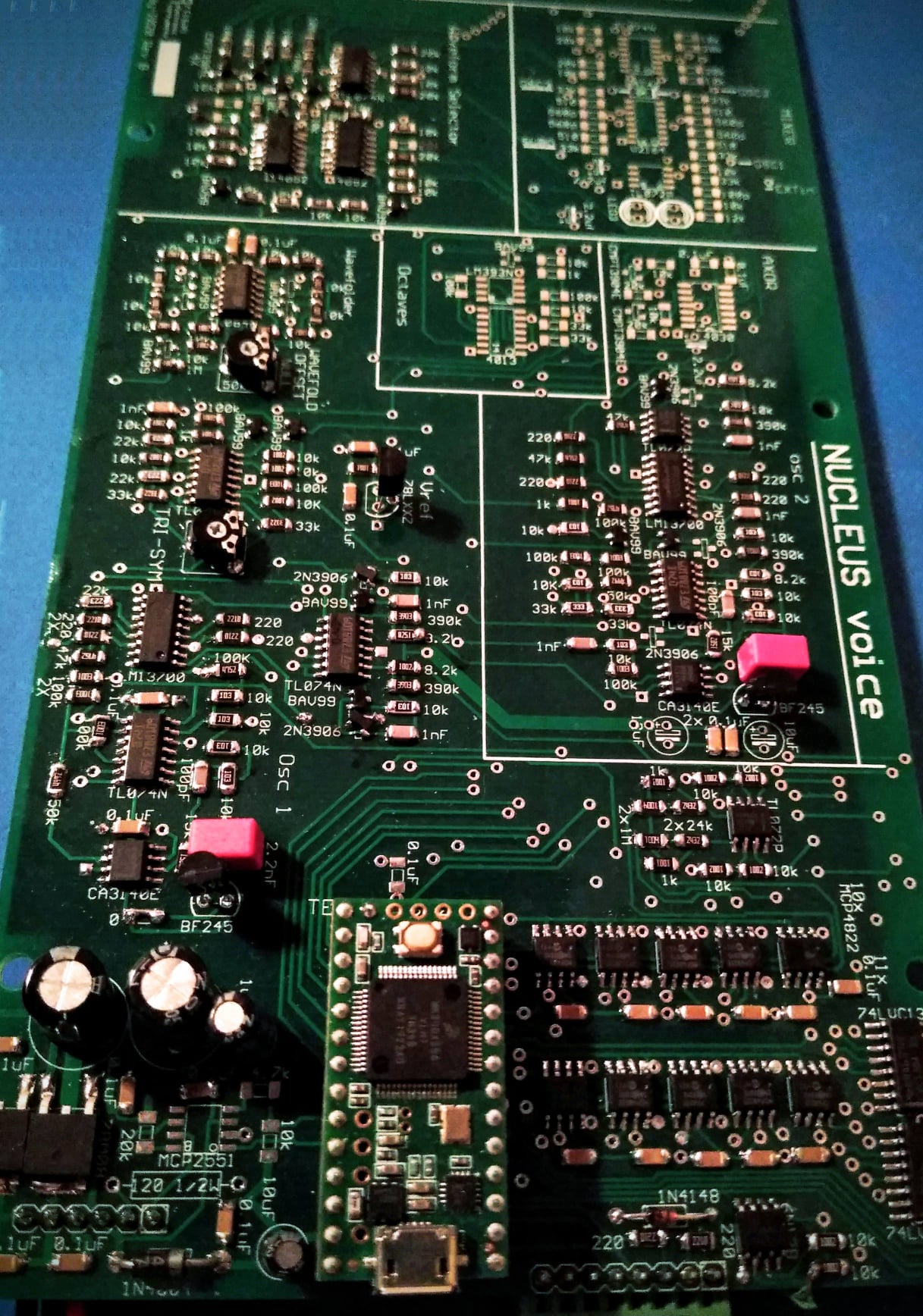 MATRIXSYNTH: New Artisan Electronics Nucleus - Analog Hybrid Desktop ...