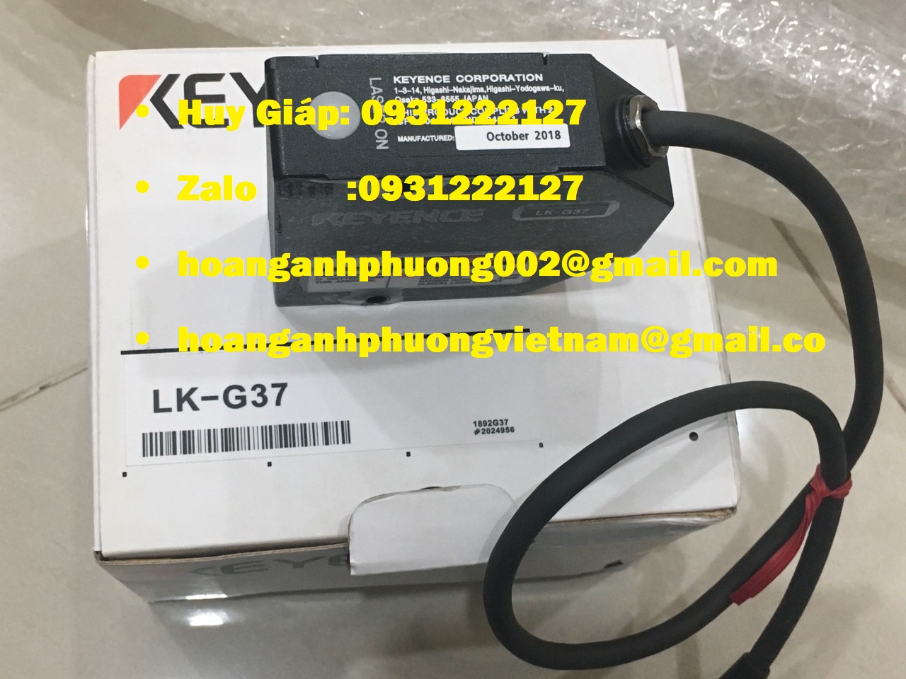 LK-G37 cảm biến keyence giá tốt ~ THỦY LỰC PG