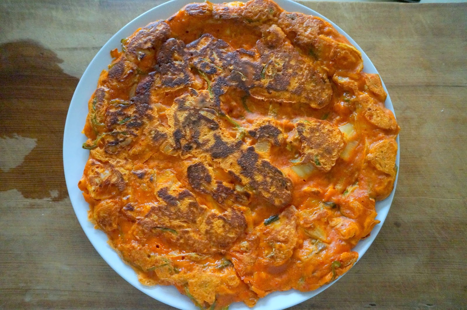 Korean-Style Kimchi Pancake | Kimchi Jun (김치전)