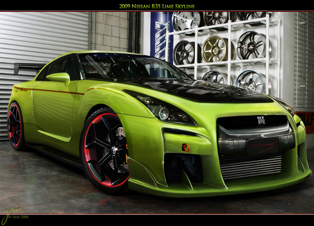 MC AUTO: Nissan Skyline GTR R35 HD