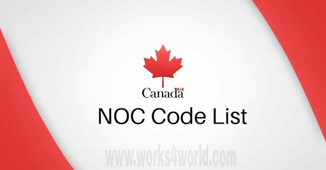 How to choose a NOC code for the job - works4world