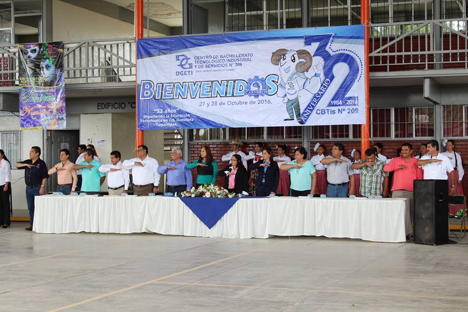 CELEBRA CBTIS 209 SU XXXII ANIVERSARIO