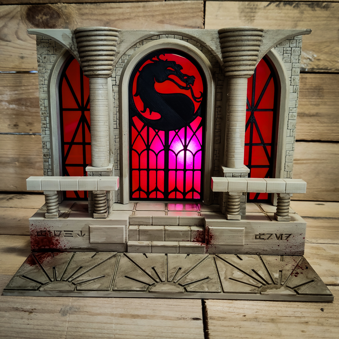 Mortal Kombat Diorama - For Wekster Mini Dudes | The3Dprinting 3D print ...