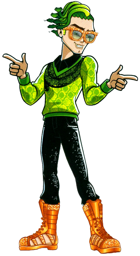 Todo sobre Monster High: Artwork/PNG de Deuce Gorgon - Boo York Boo ...