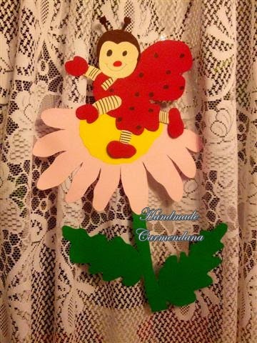 decoratiuni handmade: Mamaruta cu floare