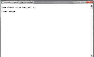 Learn C language: C program to check if number is Strong number or not