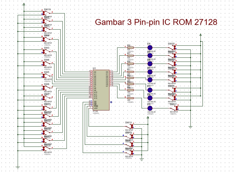 Teknik Elektro: IC ROM 27128