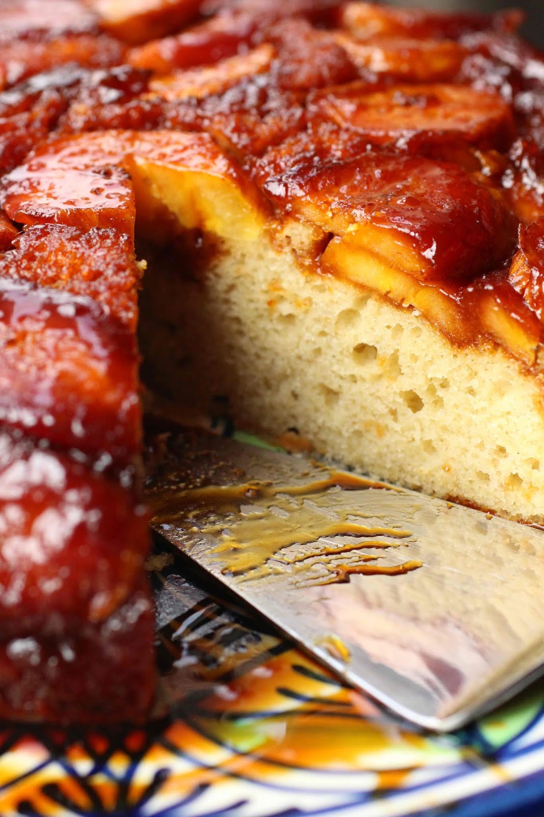 Un peu gay dans les coings...: Gâteau renversé à la banane plantain