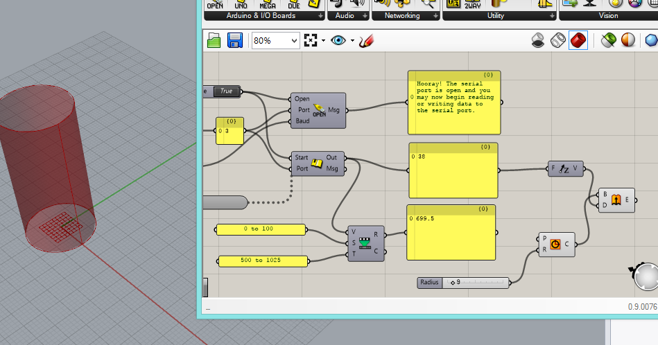 Interface Rhino with Arduino