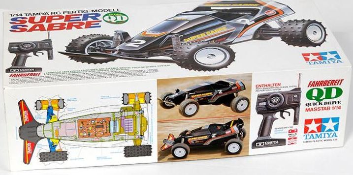 Reparar Coches de Radio Control Eléctricos: El Tamiya QD Super Sabre