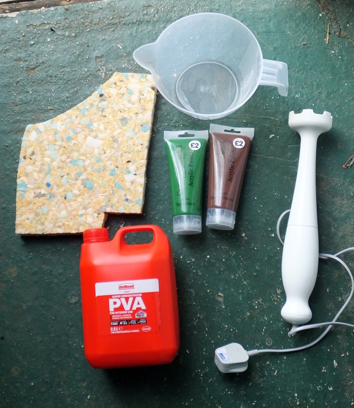 Mini Metal Mayhem: 2020 Summer of Scenery - part 1: making foam flock