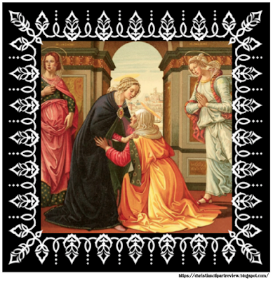 The Visitation Framed | Christian Clip Art Review