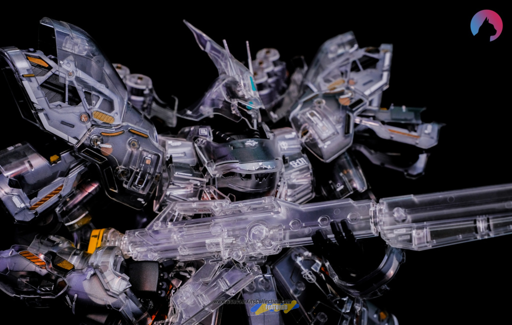 Painted Build: MG 1/100 MSN-04 Sazabi Ver. Ka [Mechanical Clear]