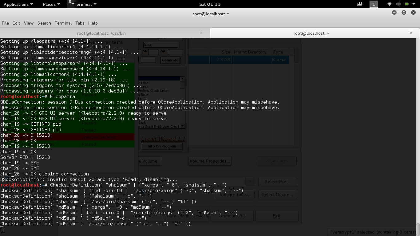 maggi96: INSTALL KLEOPATRA ON KALI LINUX