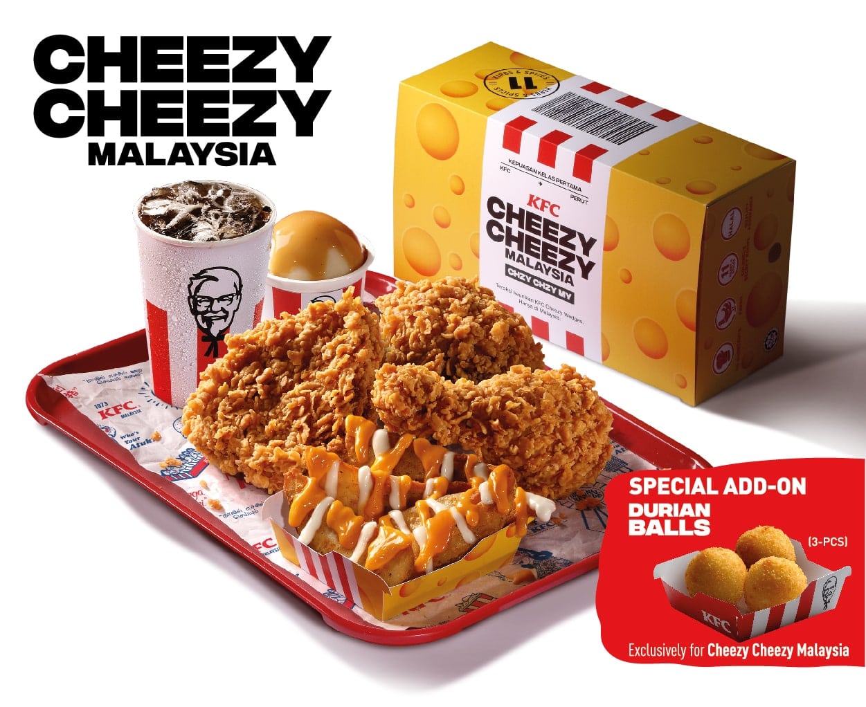 KFC 推出 CHEEZY CHEEZY MALAYSIA 与民同庆马来西亚国庆日！ KFC CELEBRATES THE WONDERS ...