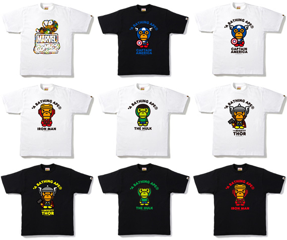 The Cosby Kidd: A Bathing Ape + Marvel Comics - Baby Milo Superheroes ...