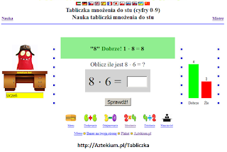 Aztekium Online Chat Bot: Nauka Tabliczki Mnożenia