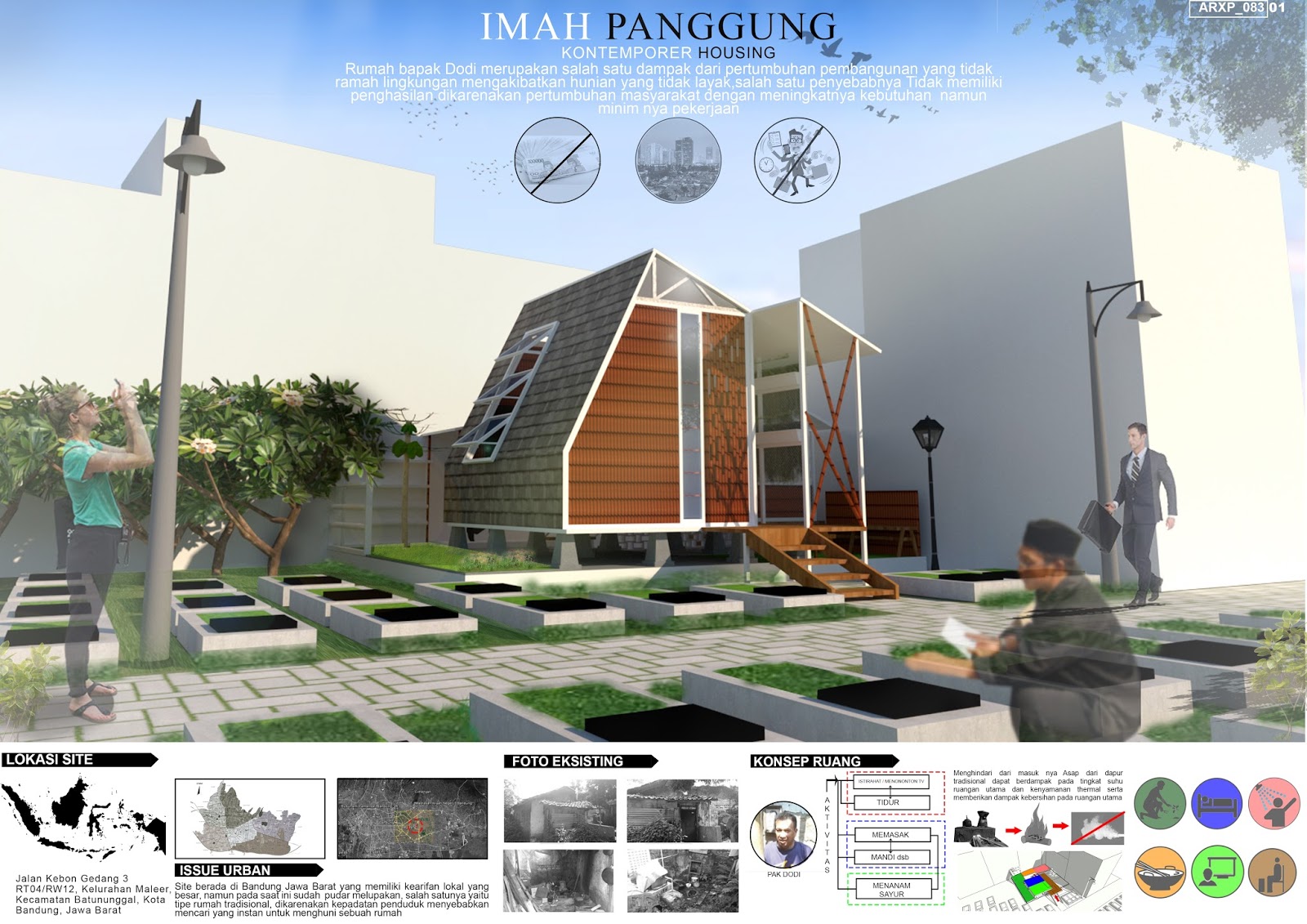 Tugas arsitektur dan hoby: SAYEMBARA RUMAH MURAH - UPI