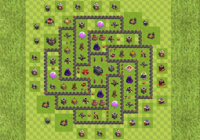 Base War TH 9 Terbaru dan Terkuat | Kumpulan Base dan Cara Bermain ...