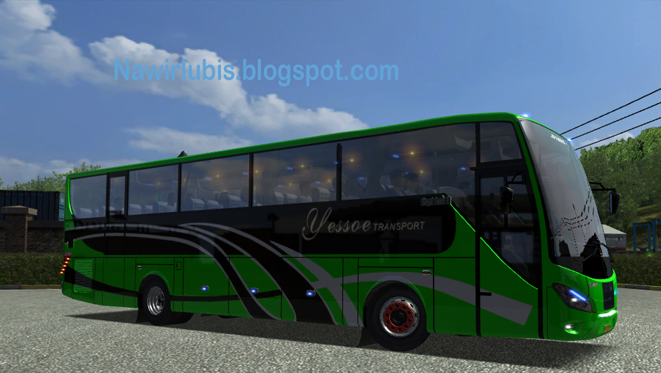 14 Mod bus jetbus HD Karoseri adiputro - Euro truck simulator 2