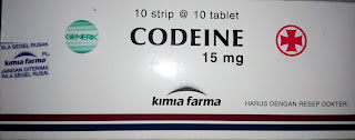 Akfarku Inspirasiku: Codein tabet 15mg
